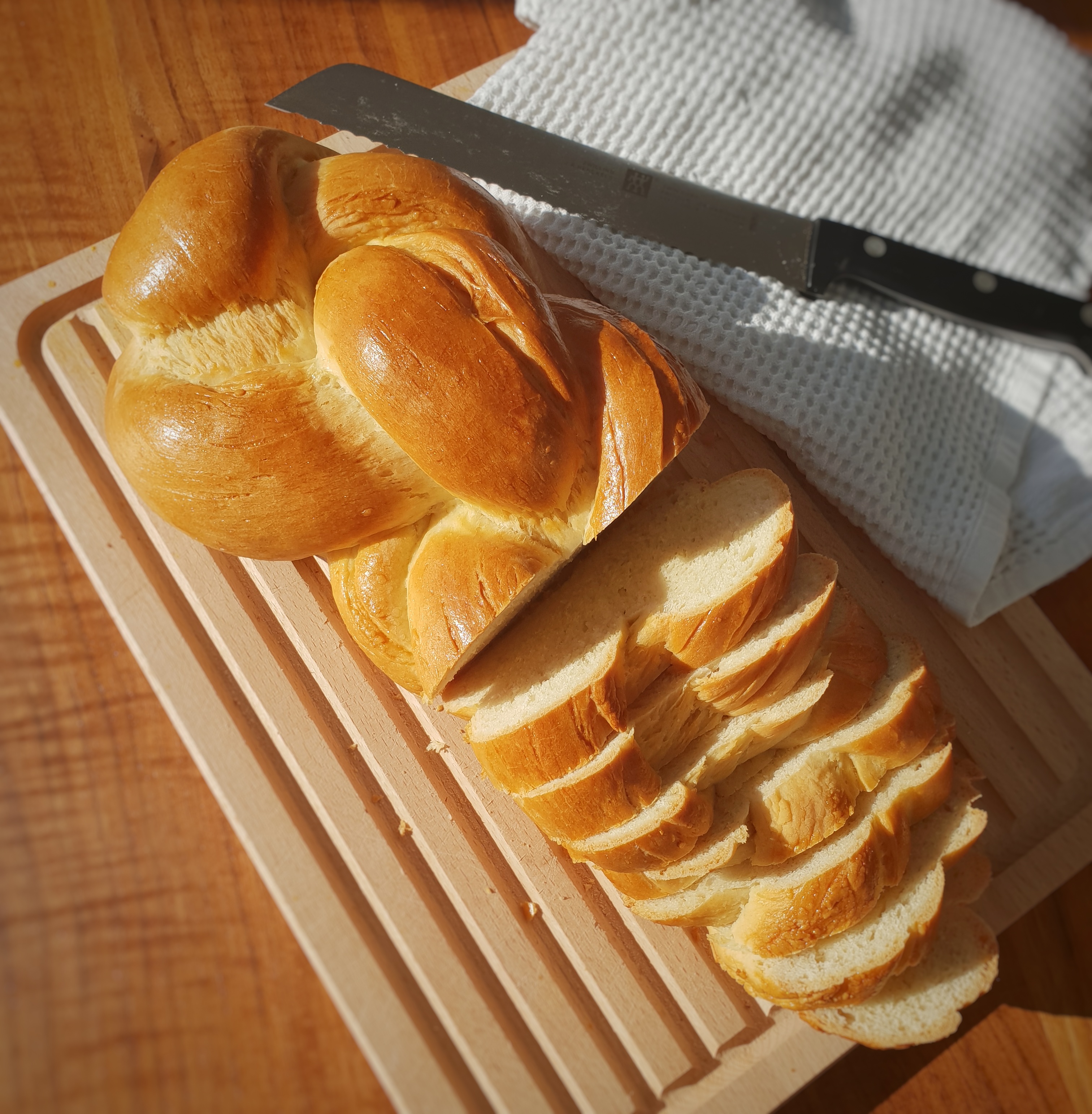 Recette de Tresse au beurre maison – JV Cuisine